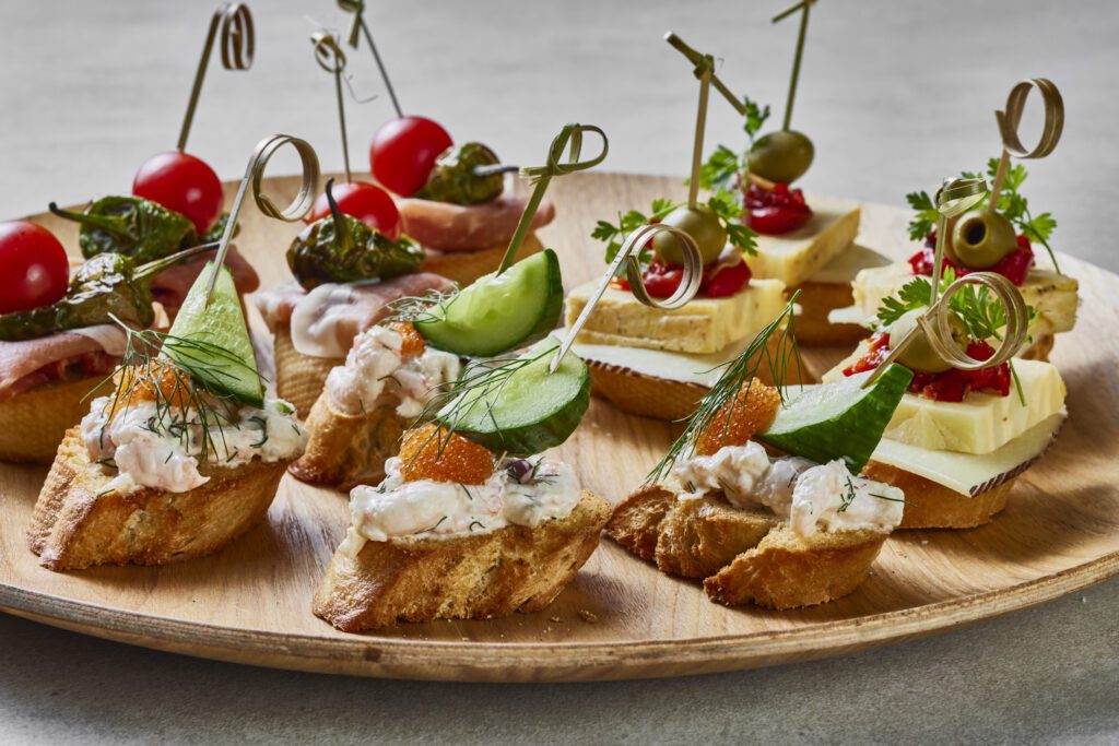 Velkomstsnacks - Kreativ Catering