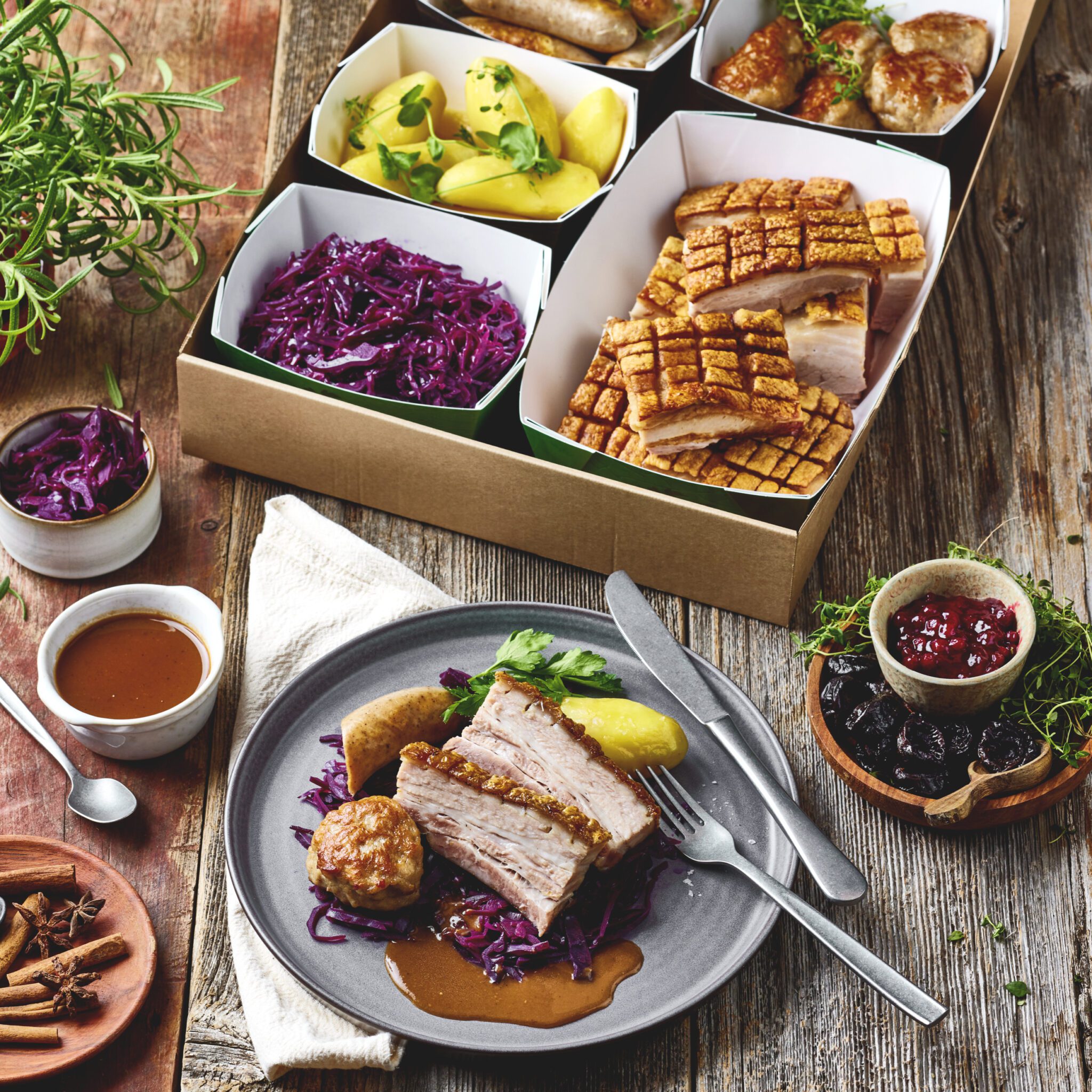 Fix ferdig julemiddags kit - Kreativ Catering Fix ferdig julemiddags kit - Kreativ Catering